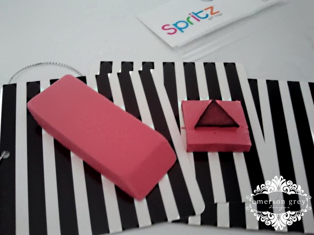 Triangle stamp {made by me}