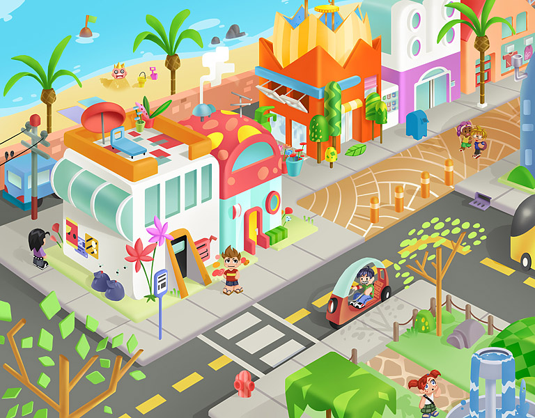 MySims: Concept Art For Cancelled Game After Skyheroes - BeyondSims