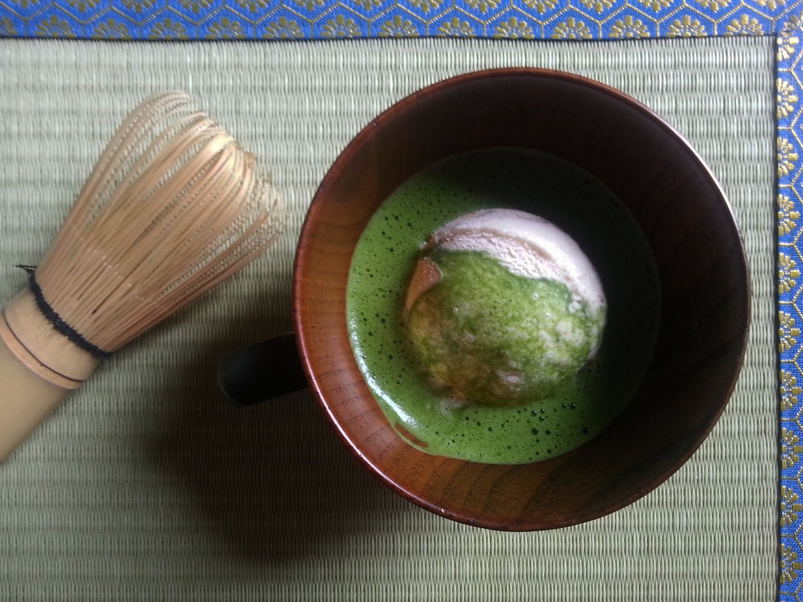Matcha Affogato - latest trend in Japan