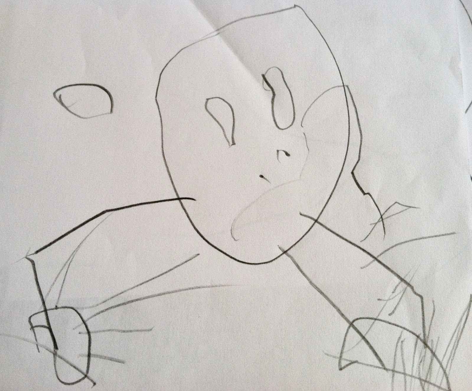 art and soul preschool: Figure Drawing Larger Than Life