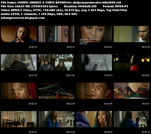 Urban Groove Vob Collection: Jordin Sparks & Chris Brown - No Air (2008)