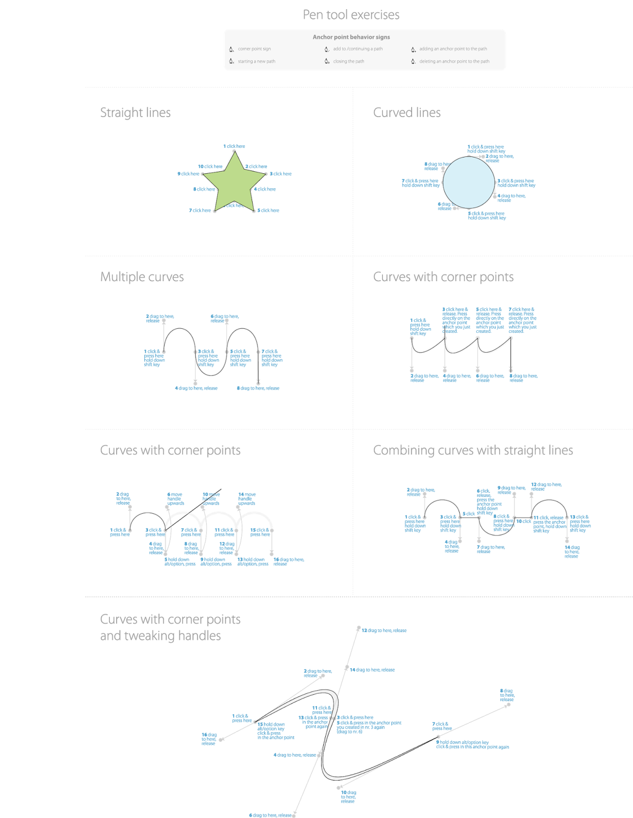 Studio Practice: Adobe Illustrator // Pen tool