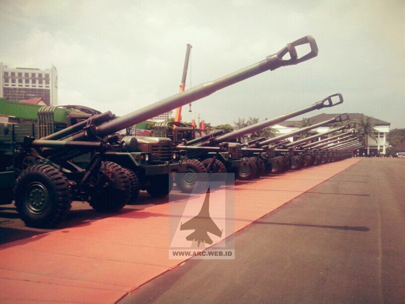 18 Meriam KH-179 Perkuat TNI AD | Strategi Militer Indonesia ...