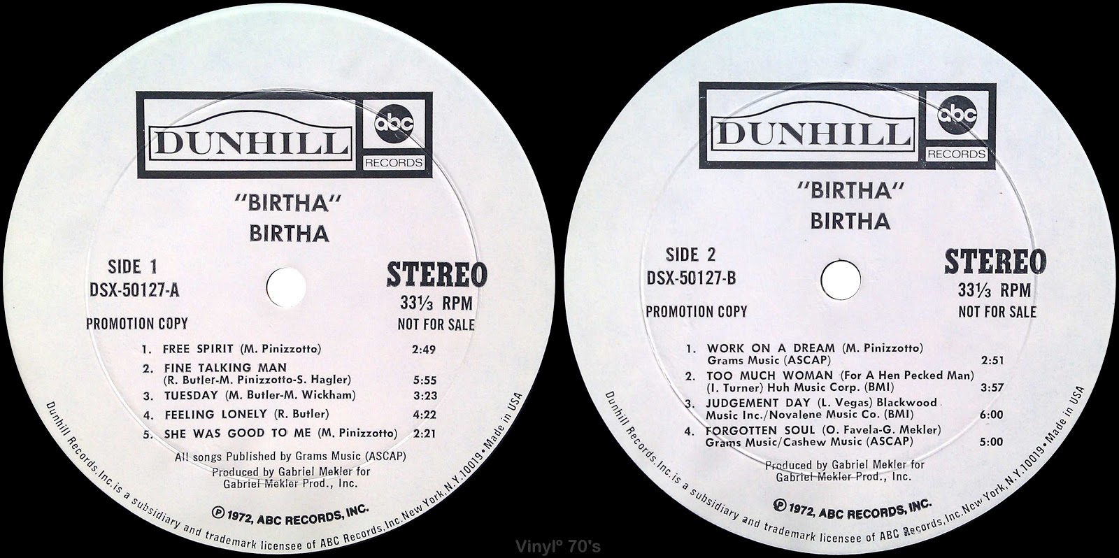 1972 Birtha - Birtha - Rockronología