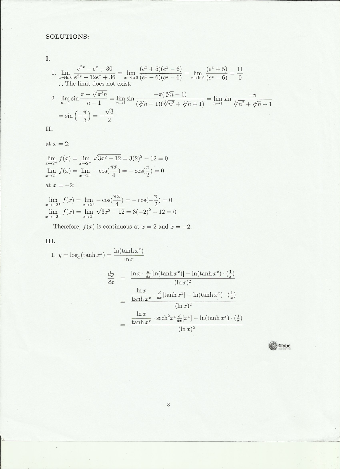 UPD Samplexes, Readings, and Materials: UPD Math 53 (Now Math 21) Final ...