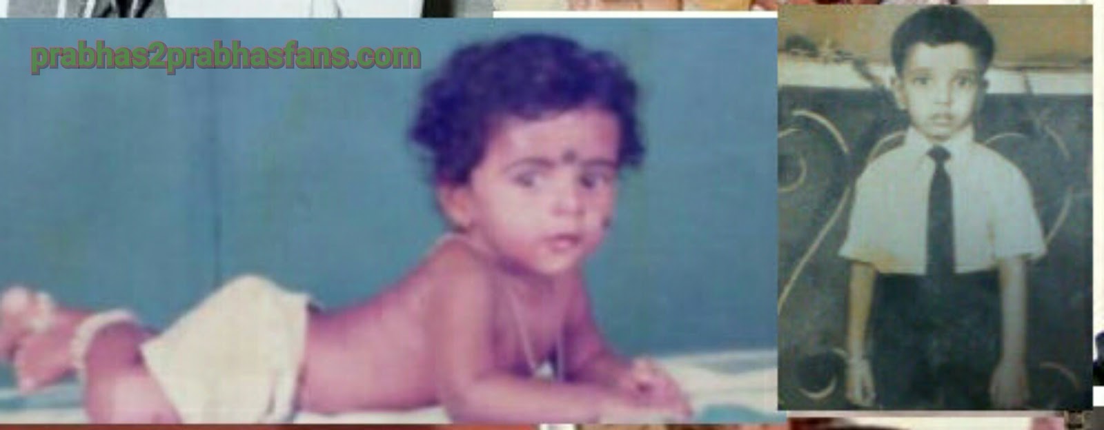 Prabhas 2 PrabhasFans: Prabhas Childhood Unseen Photos