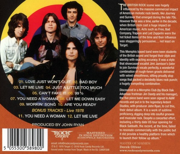 TARGET (Jimi Jamison) – Target [Rock Candy remastered +2] **HQ** – 0dayrox
