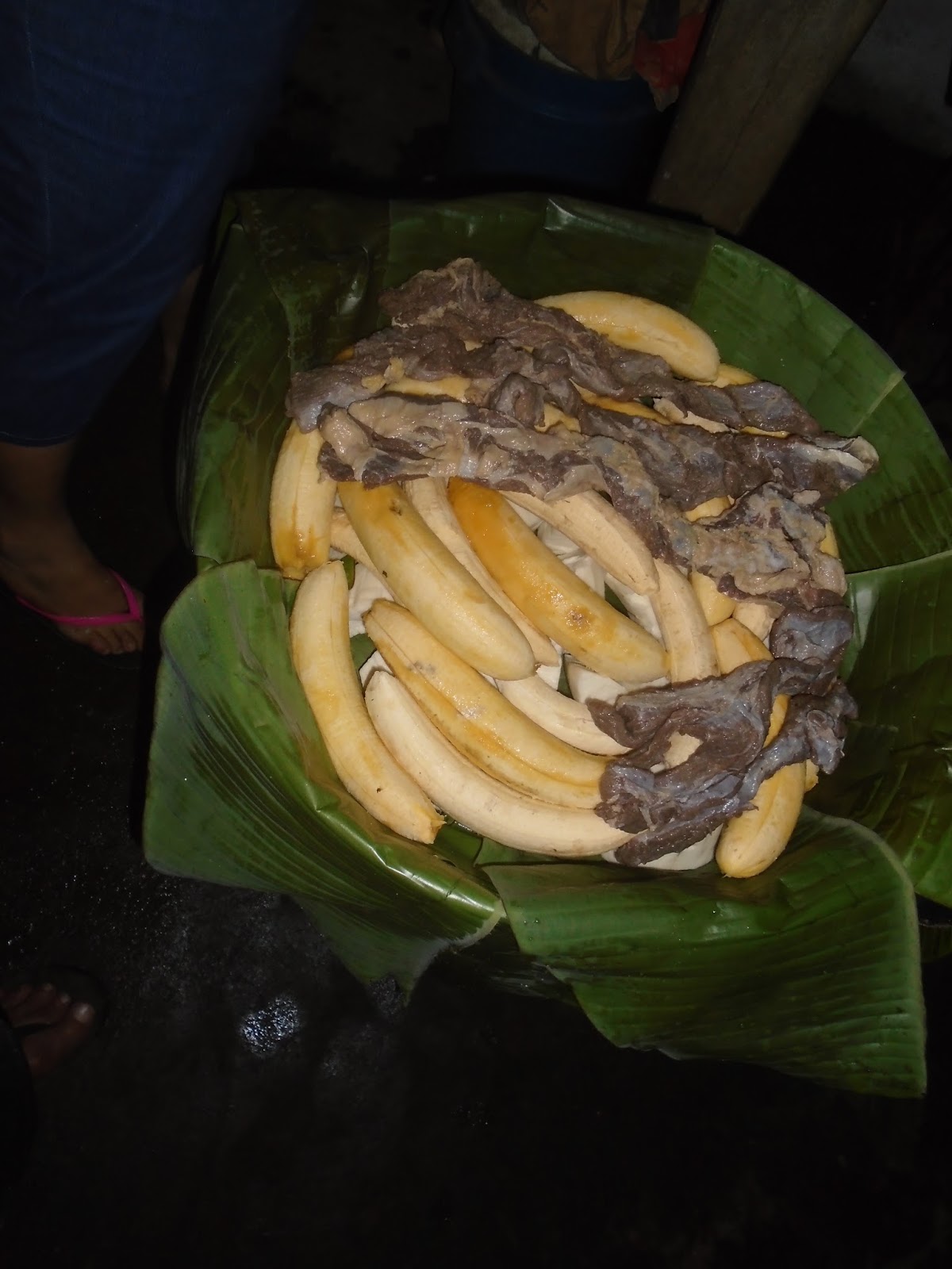 John and Deb in Nicaragua: Carne en Baho