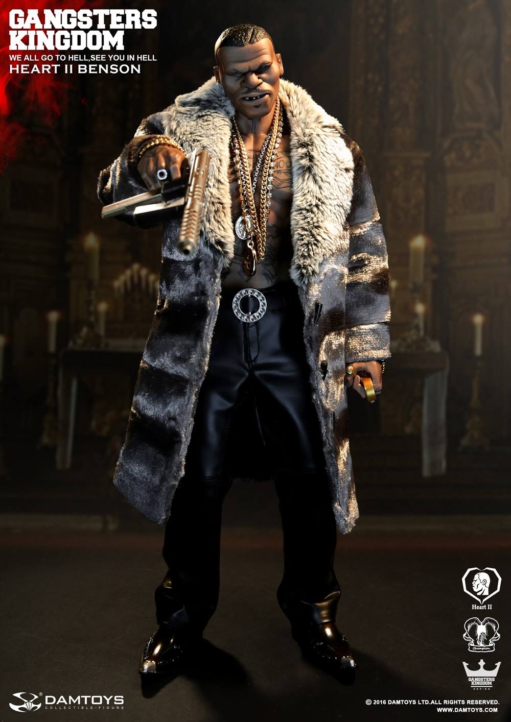 toyhaven: DAM TOYS 1/6th scale Gangsters Kingdom "Heart II" Benson 12 ...