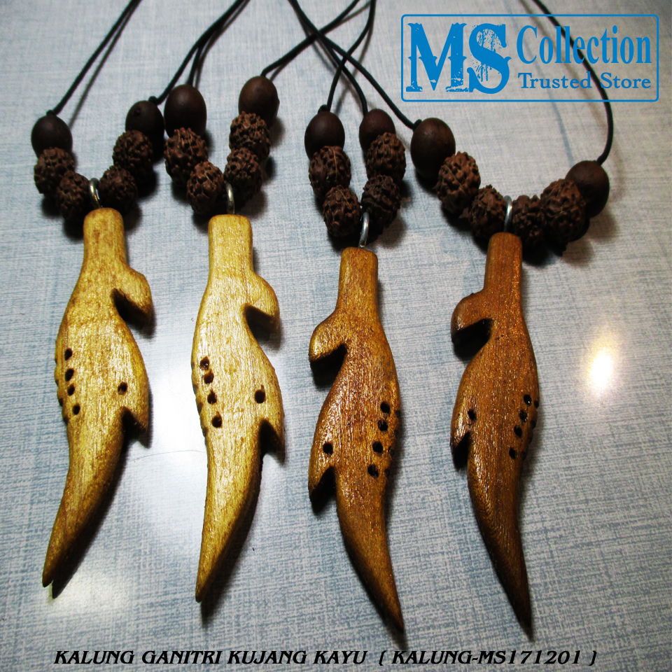 KALUNG GANITRI KUJANG KAYU [ KALUNG-MS171201 ]