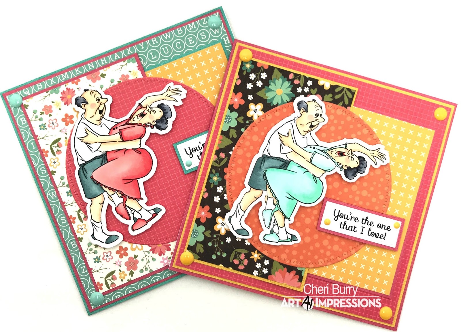 Art Impressions Blog Perfect Duet Set By Cheri Burry