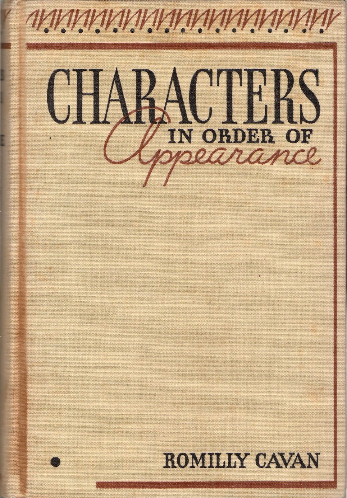 FURROWED MIDDLEBROW: Hit or miss (MARIGOLD WATNEY, ROMILLY CAVAN)