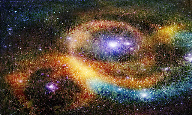 Allsparklesofnow: Space Heart Grass