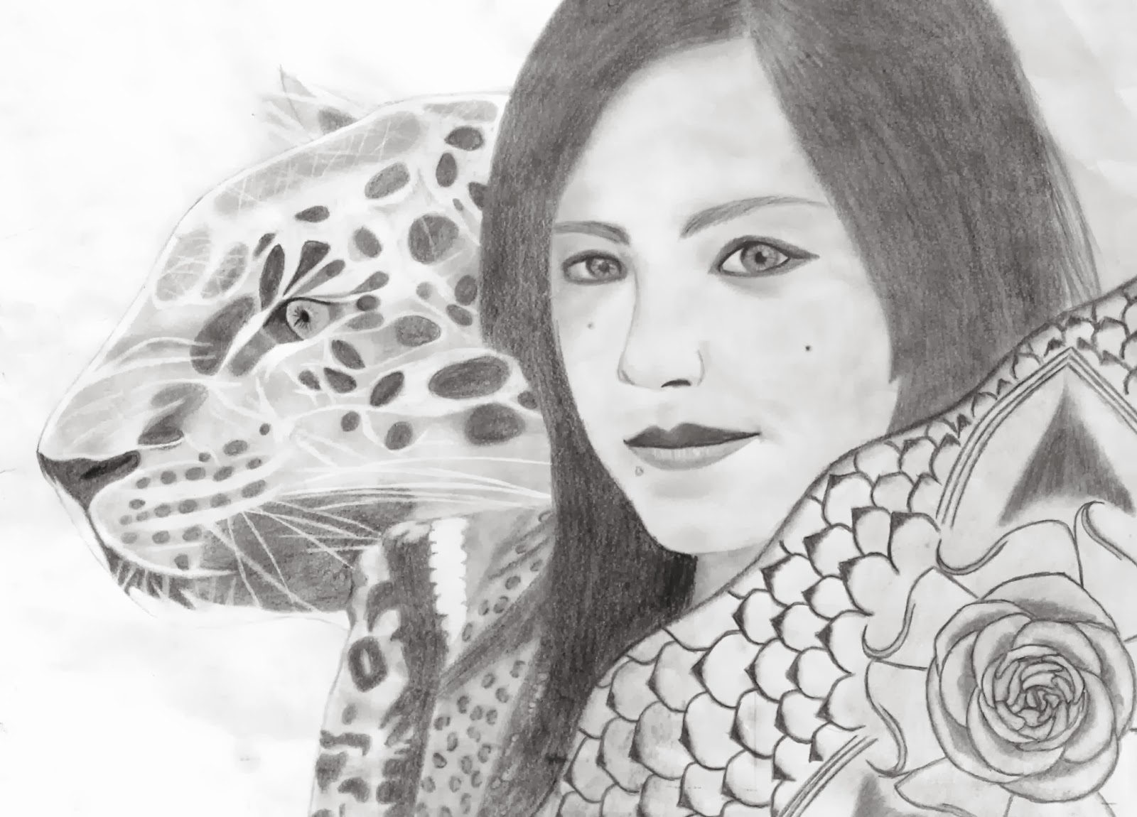 Student Art: Portrait Designs | Graphite