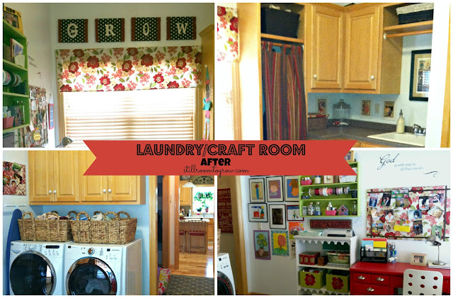 Still Room To Grow: Laundry/Craft Room Makeover
