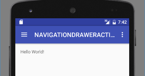 GR SOLUTION: CREATE A SIMPLE NAVIGATION DRAWER ACTIVITY IN ANDROID STUDIO WITHOUT ANY CODING