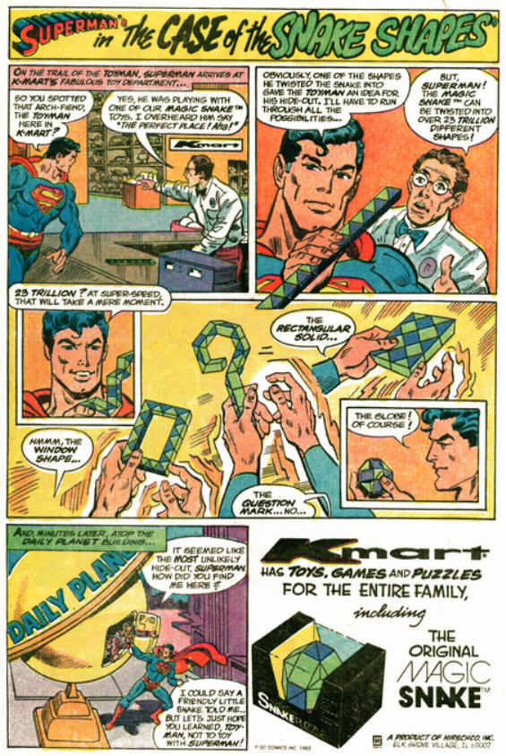 The Dork Review: Magic Snake Superhero Ads