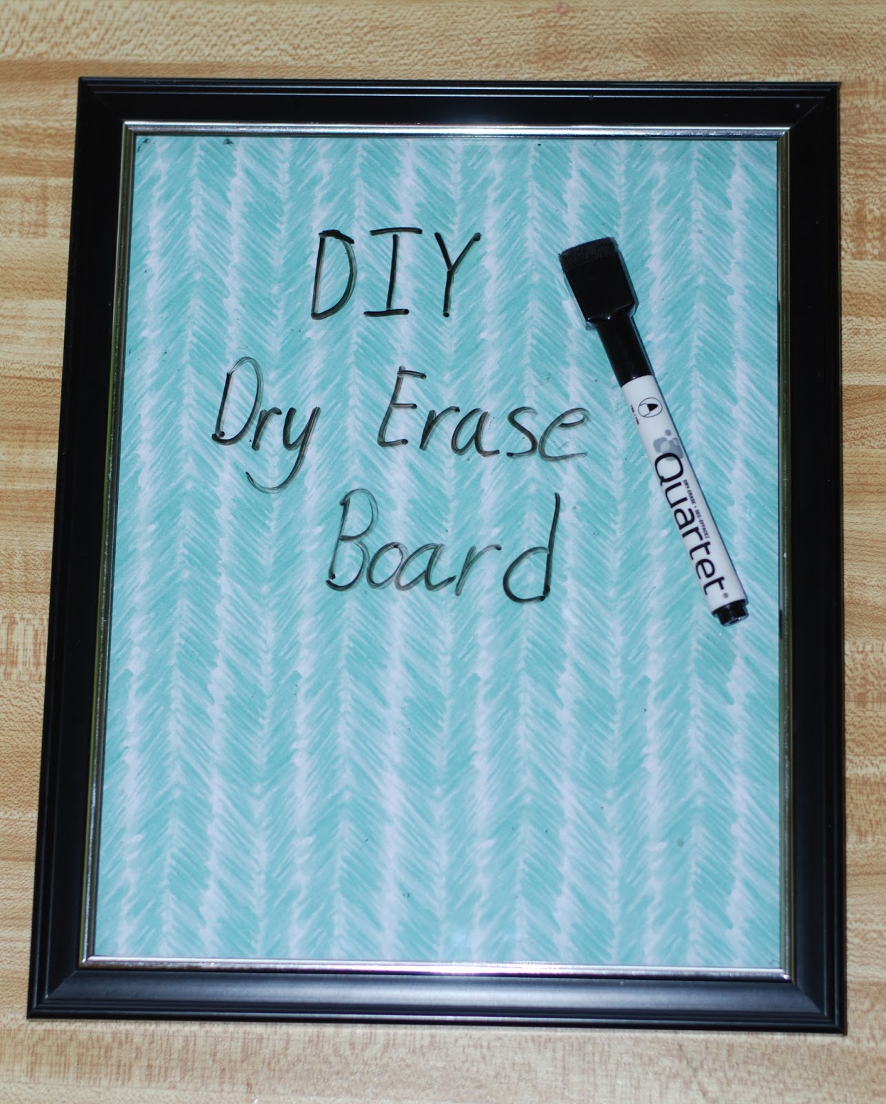 The Kitkat Studio: DIY Dry Erase Board