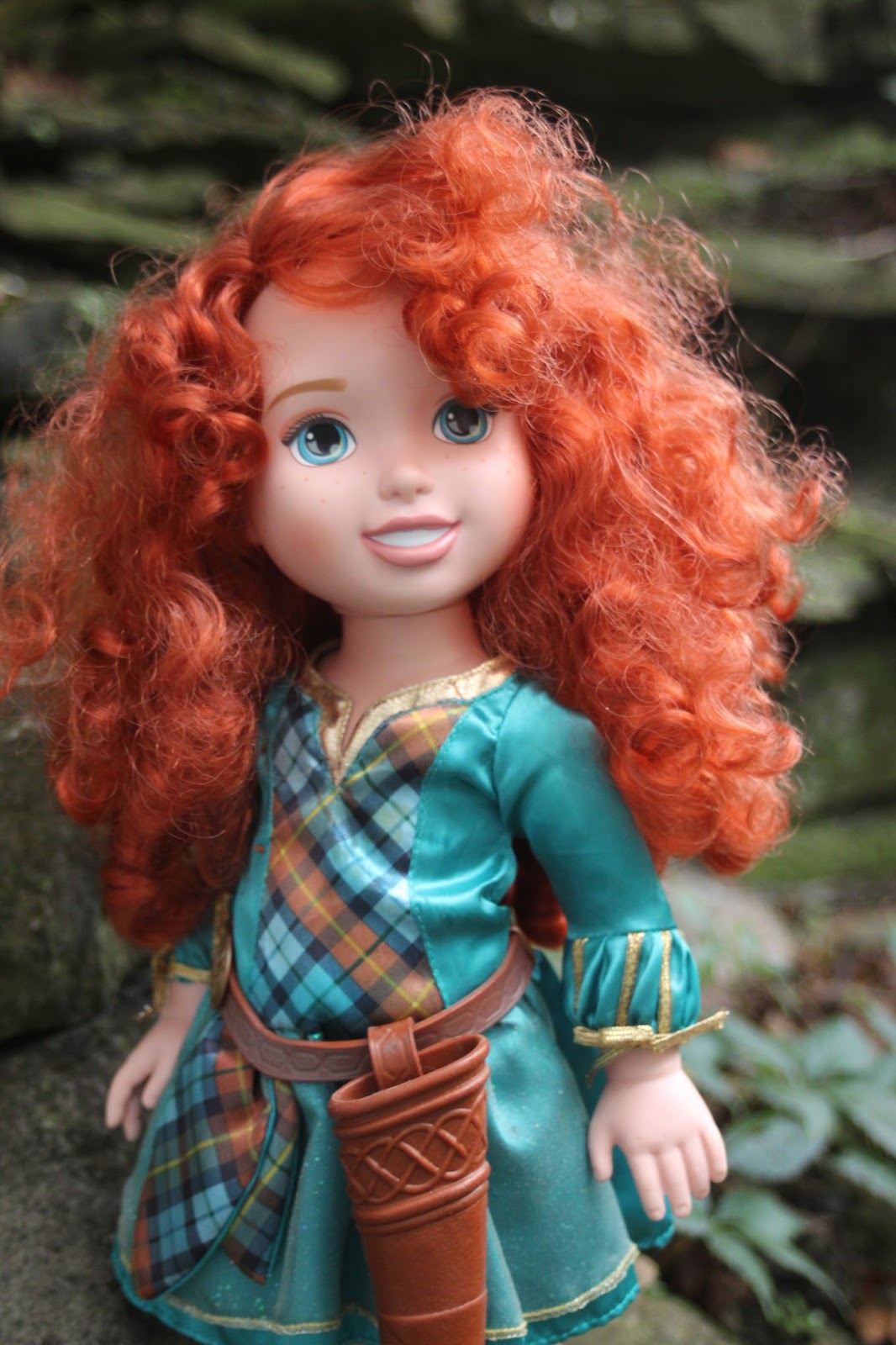 PLANET OF THE DOLLS: Doll-A-Day 2017 # 258:My First Disney Princess Merida