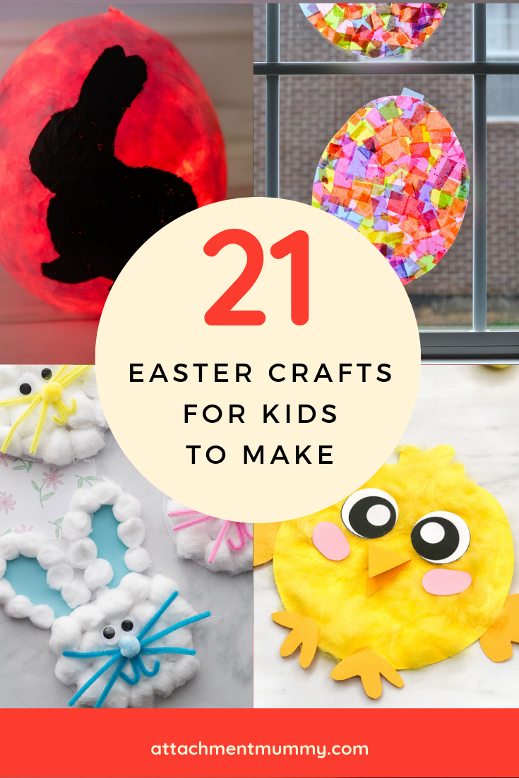 21 Fun Easter Crafts For Kids to Make