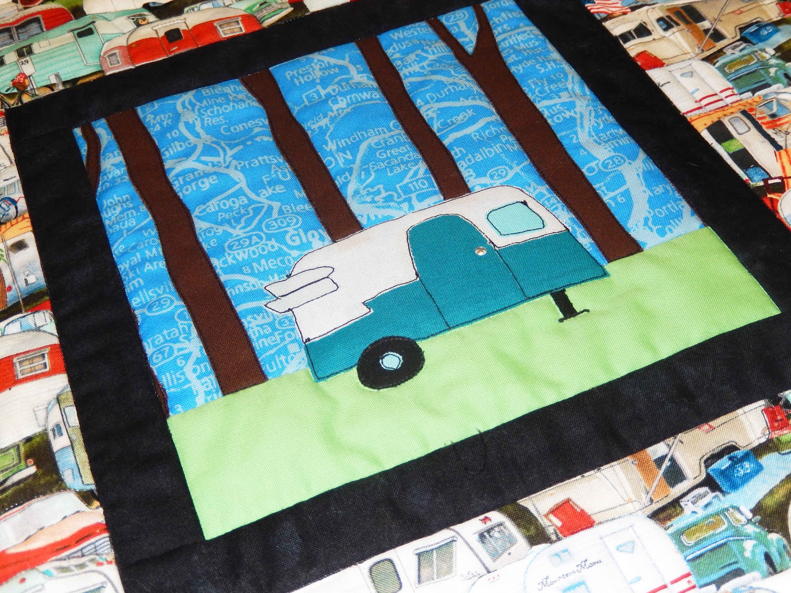 Happy Campers Quilt Panel Patterns