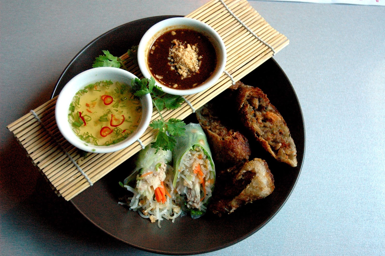 DUDE FOR FOOD: Asian Flavors at Pink Panda Southeast Asian Diner