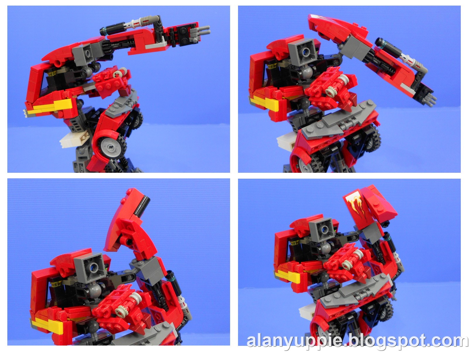 Alanyuppie's LEGO Transformers: LEGO Ironhide and Ratchet Part 2 - Bot ...