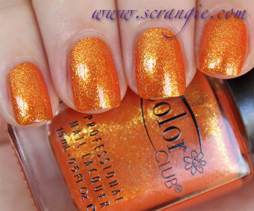 Scrangie: Color Club Take Wing Collection Summer 2012 Swatches and Review