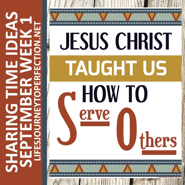 Life's Journey To Perfection: 2018 Primary Sharing Time Ideas for ...