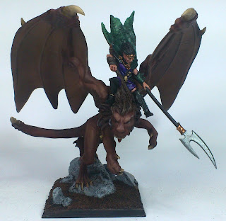 Dark Elf: Beastmaster on Manticore