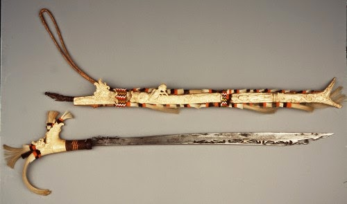 Unsur Mistis Dalam Senjata Tradisional Mandau Asal Suku Dayak ...