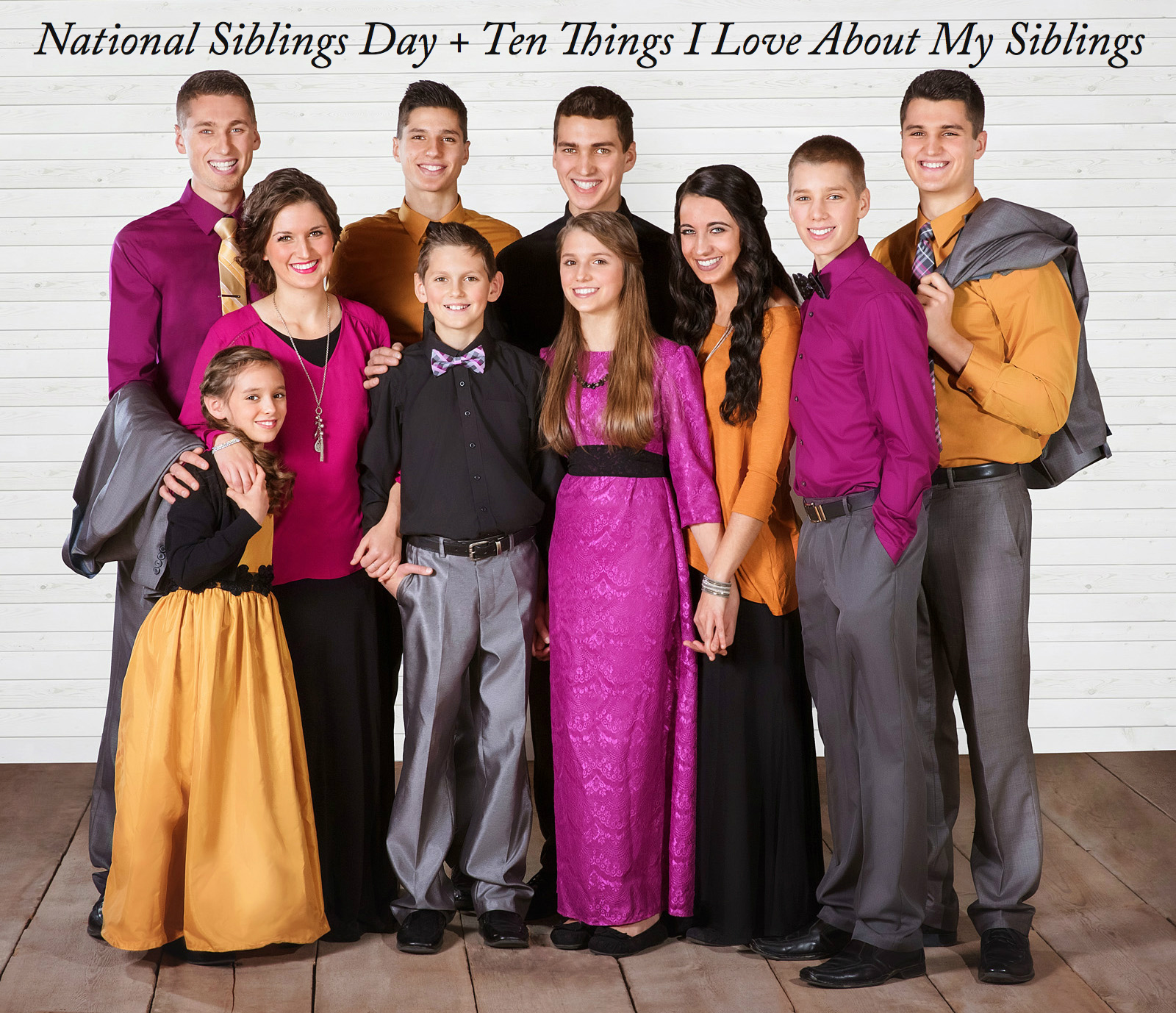 It's a Beautiful Life!: National Siblings Day + Ten Things I Love About ...