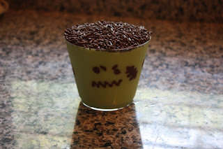 Christy Robbins: Halloween: Monsters: Franken-Pudding