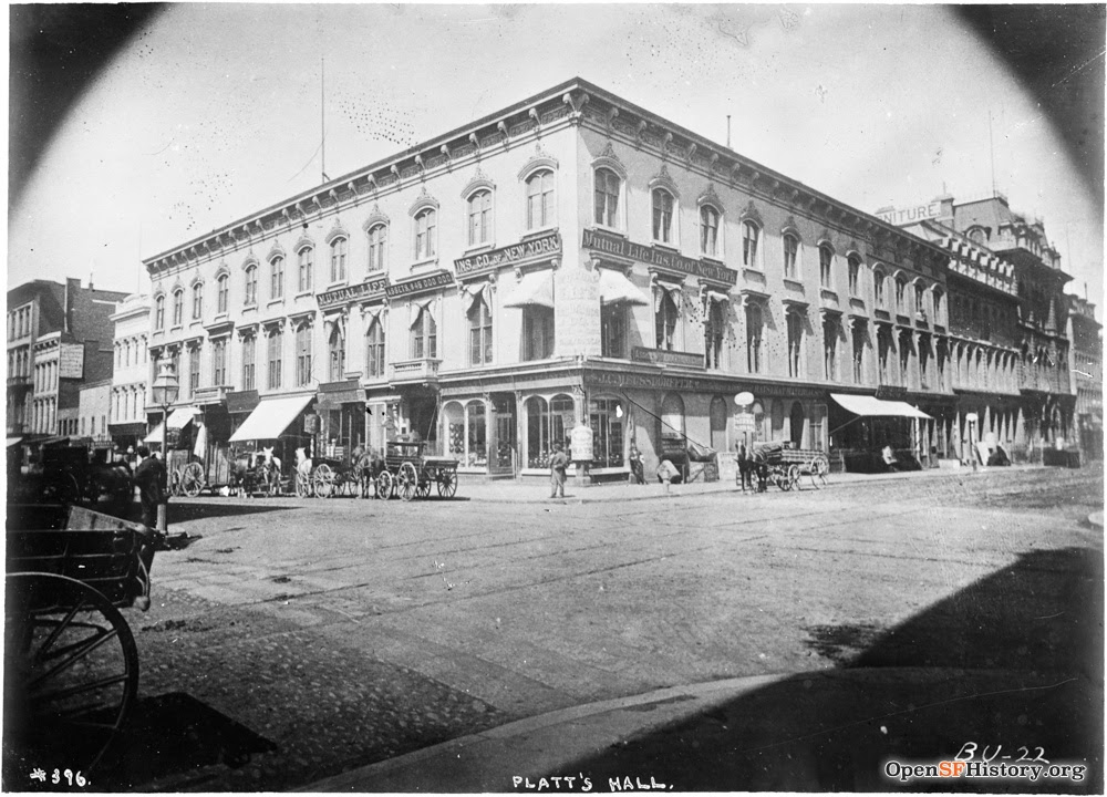 San Francisco Theatres: Platt's Hall