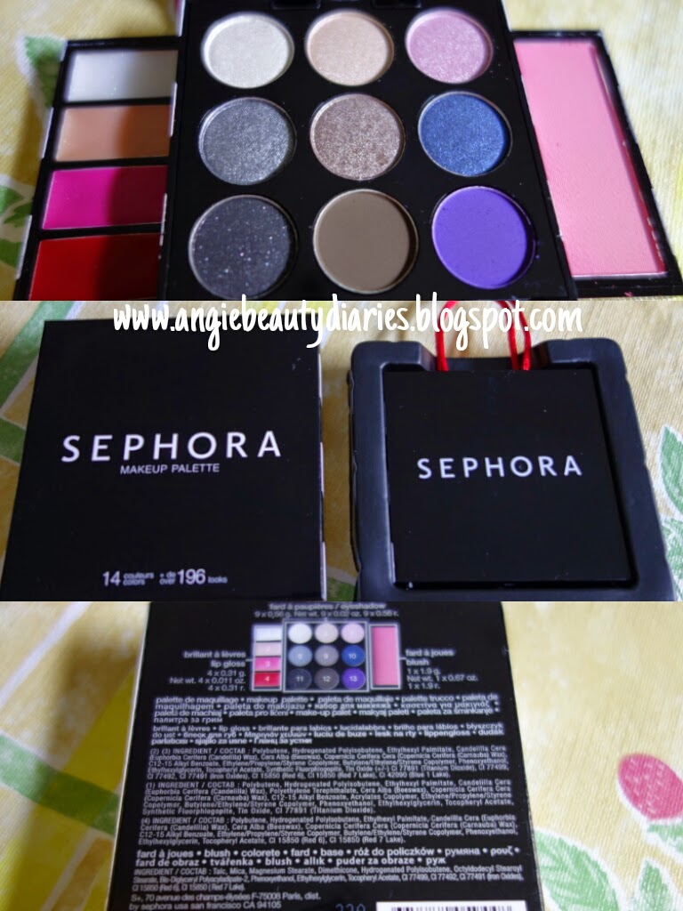 Angie Beauty Diaries: (REVIEW) Sephora Mini Bag MakeUp Pallette