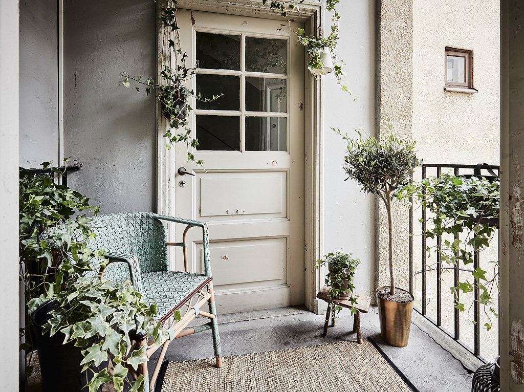 ATELIER RUE VERTE , le blog: Suède / Un mini-balcon dans la chambre