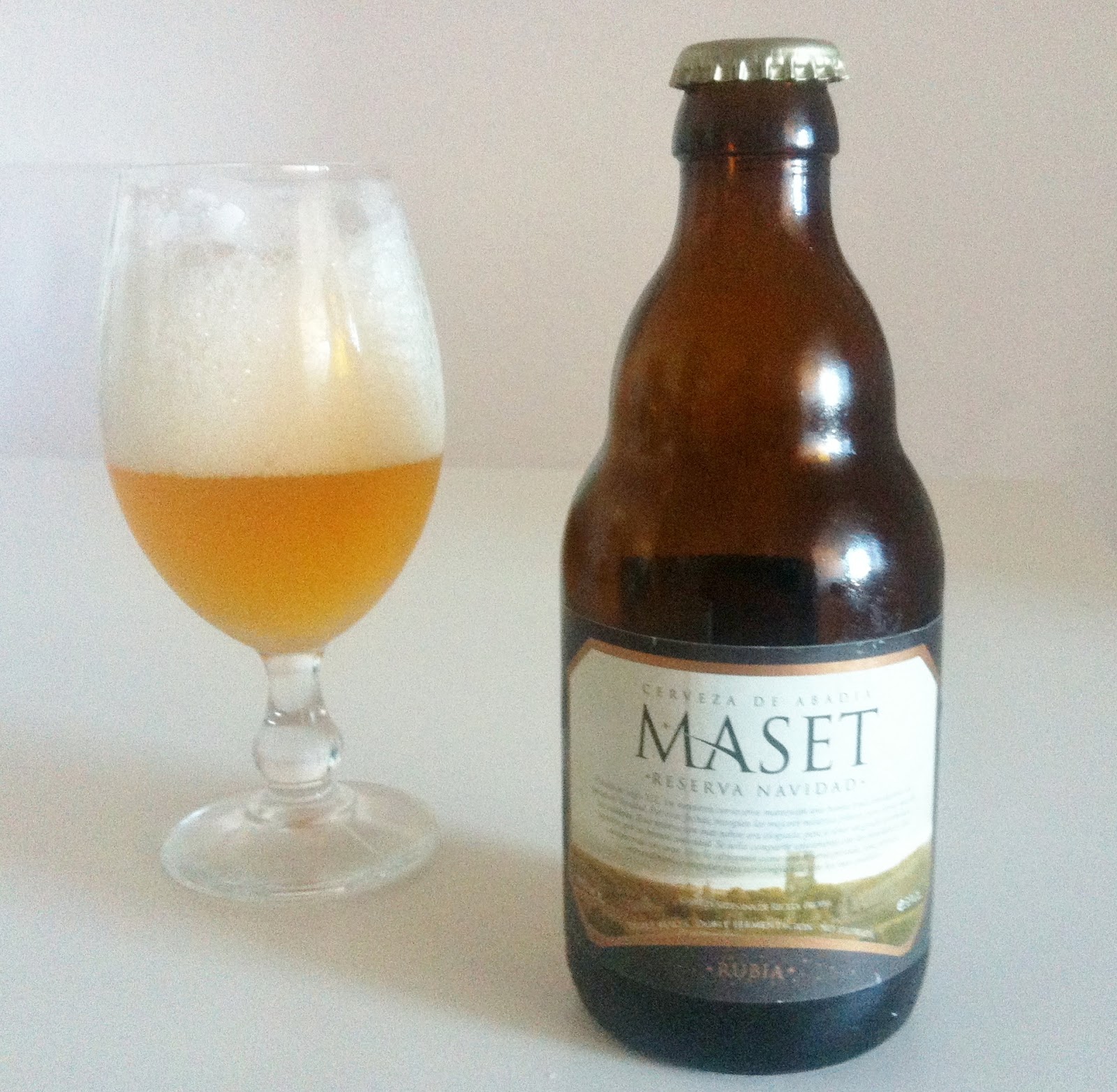 Espumita de cerveza: Maset Reserva Navidad