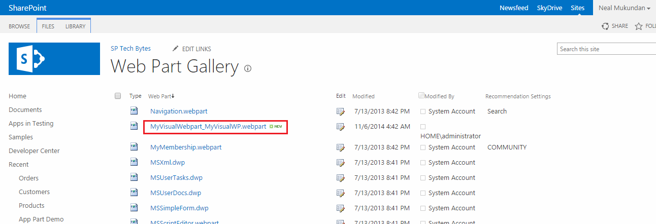 Neal Mukundan: SharePoint 2013 - Programmatically adding WebPart to a ... Neal Mukundan: SharePoint 2013 - Programmatically adding WebPart to a ...