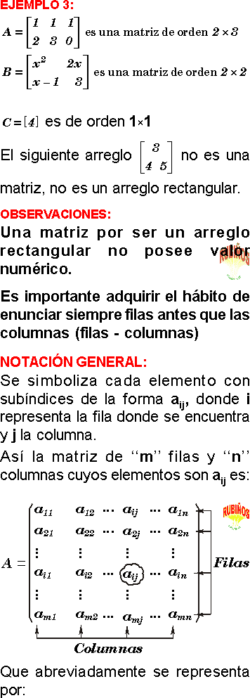 MATRICES EJERCICIOS RESUELTOS PDF