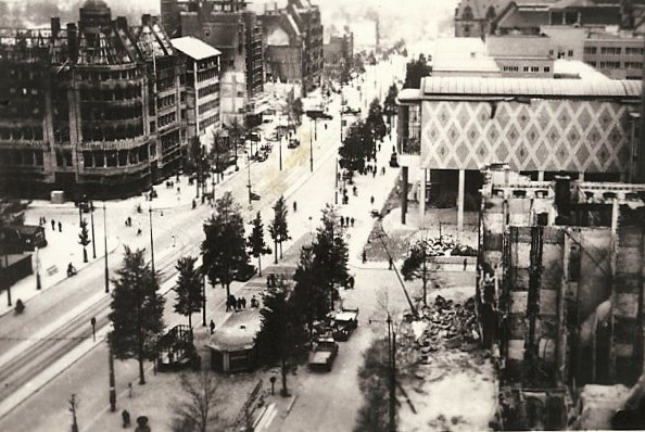 De Passage van Rotterdam: De Passage verwoest (bombardement 14 mei 1940)