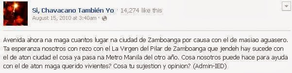 The Chabacano Masiao