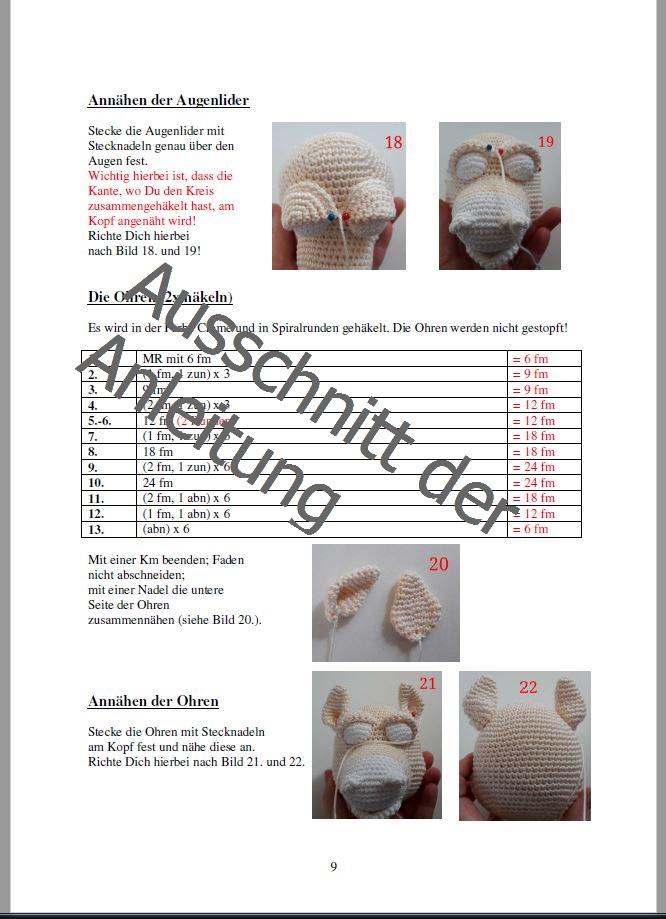 KaSies Häkelstübchen : Probehäkeln für Janine Wunderlich