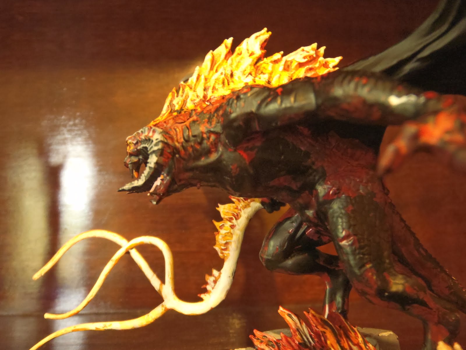 warhammer fantasy battle: Lord of Rings- Balrog VS Gandalf