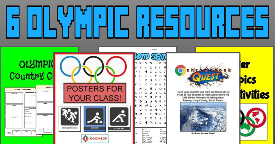 RoomBop Blog: 6 Olympic Resources For Your Classroom