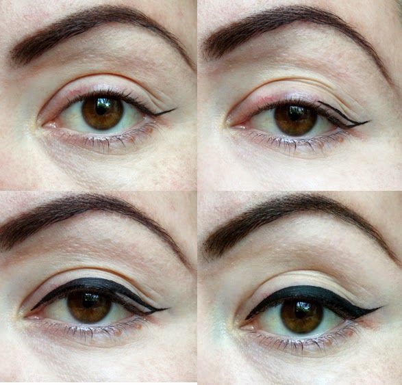 How to apply liquid eyeliner step by step | Nail Art and Tattoo Design ...