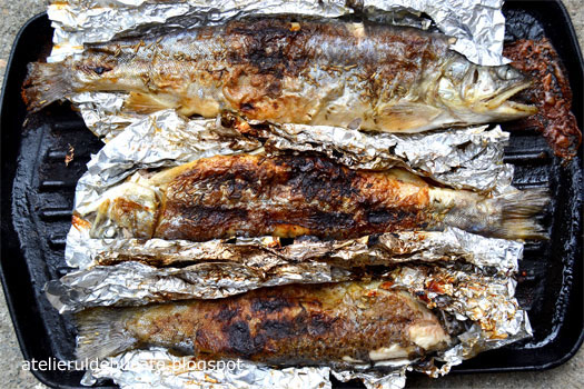 atelierul de bucate: pastrav la gratar