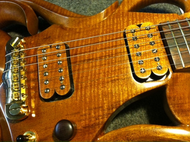Rigaud Guitars Blog: Details of the New Phoenix Guitar