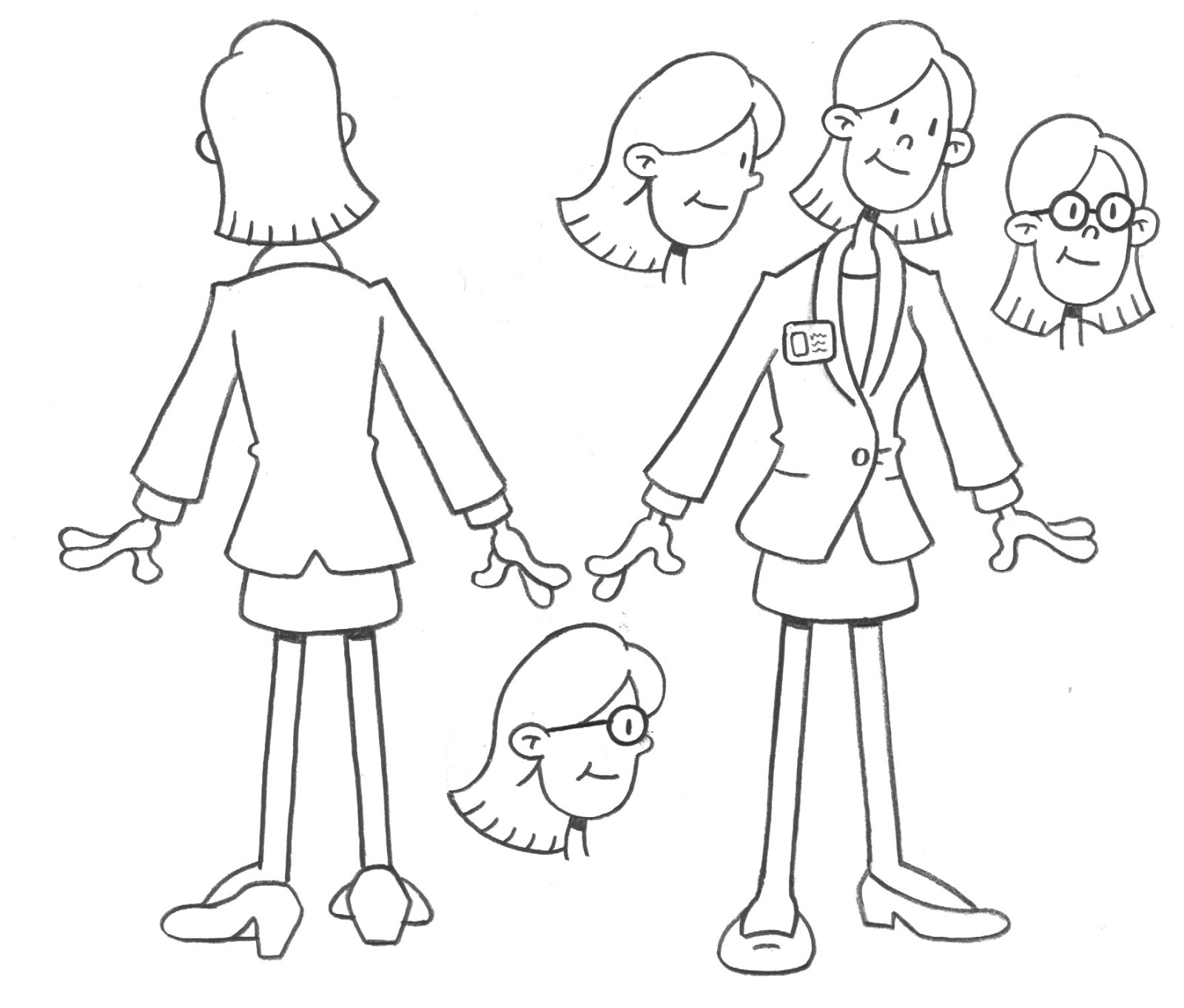 warburtonlabs: THE PEPPER ANN FINALE CHARACTER DESIGNS