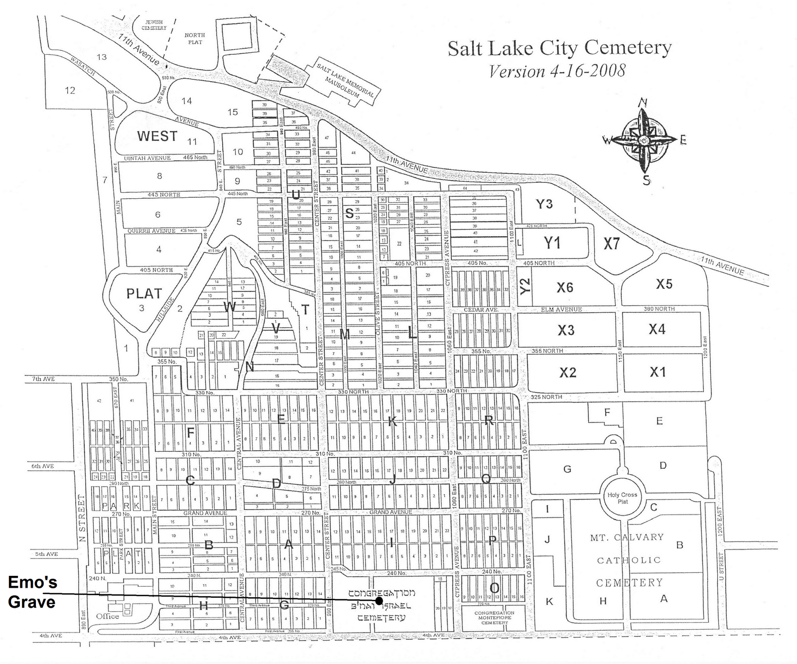 Utah's Present History: Urban Myth 2: Salt Lake City Cemetery (Ghost of ...