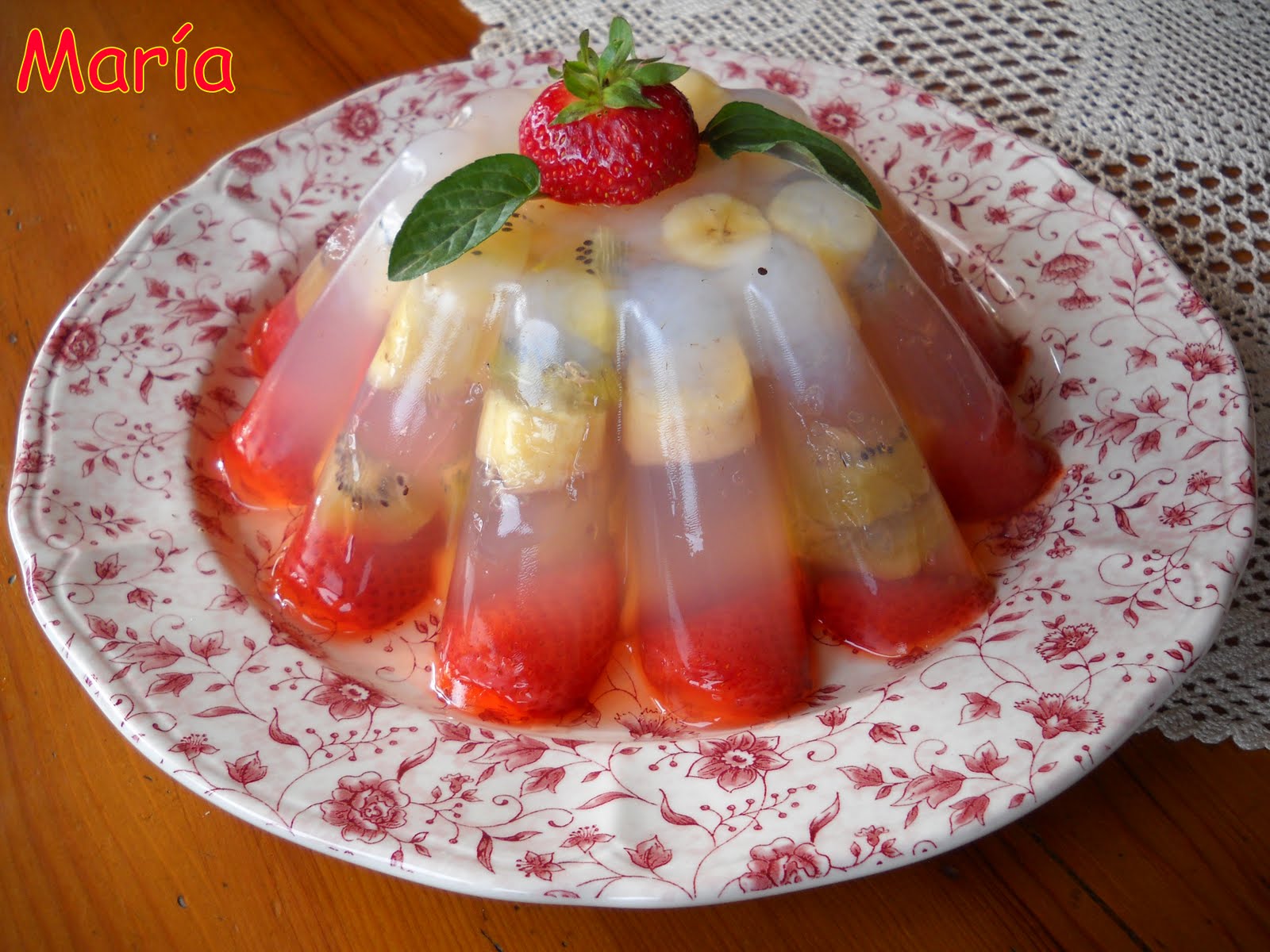 EN LA COCINA: FLAN DE FRUTAS FRESCAS